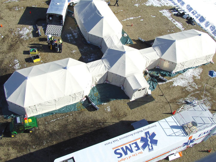 Life-saving shelter - InTents