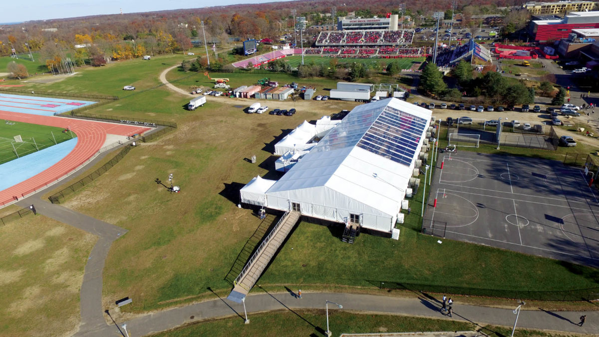 Putting tents in their place with ballasting - InTents