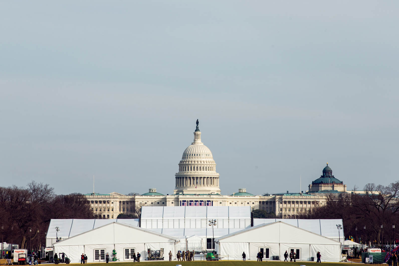McCarthy Tents & Events installs structures for U.S. Presidential ...