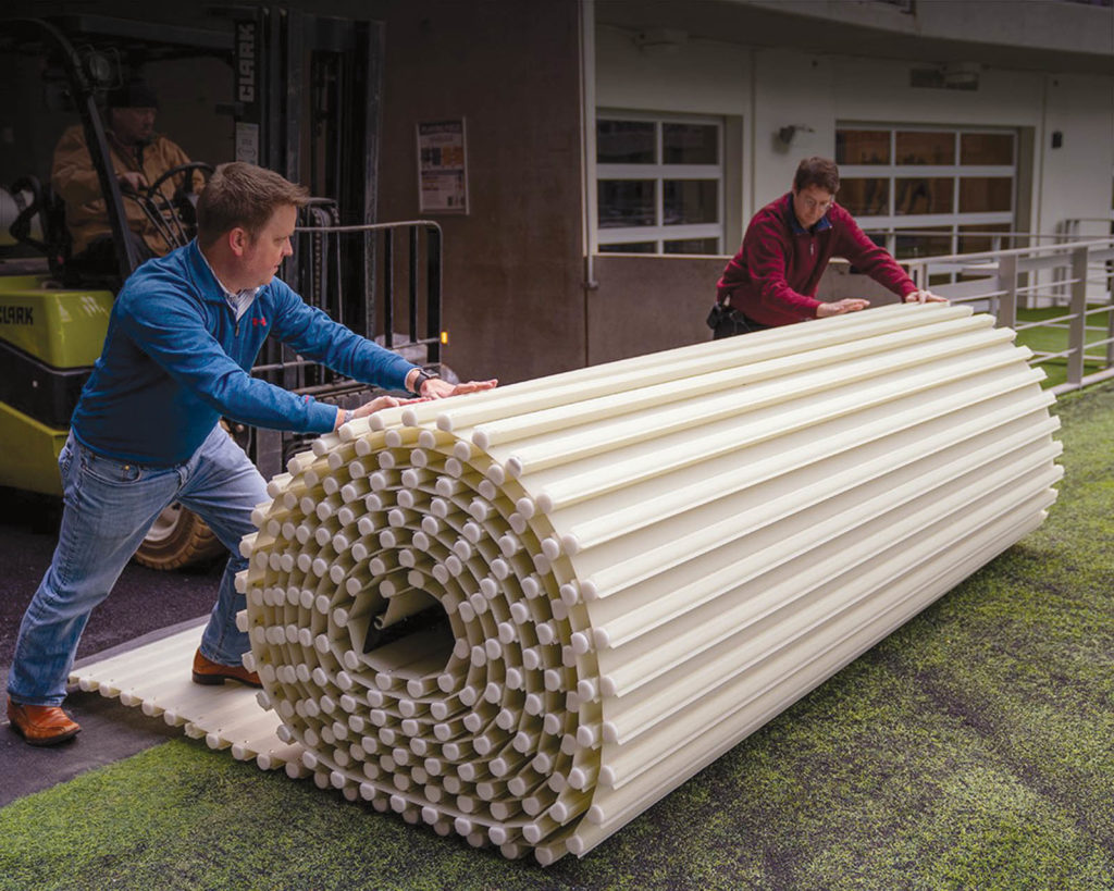 Quick temporary road - InTents