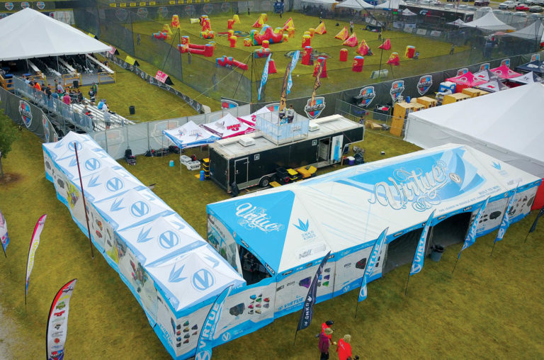 Go big and bold with tent graphics - InTents