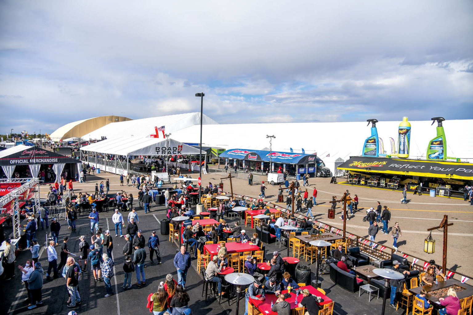 Tenting the Barrett-Jackson car auction - InTents
