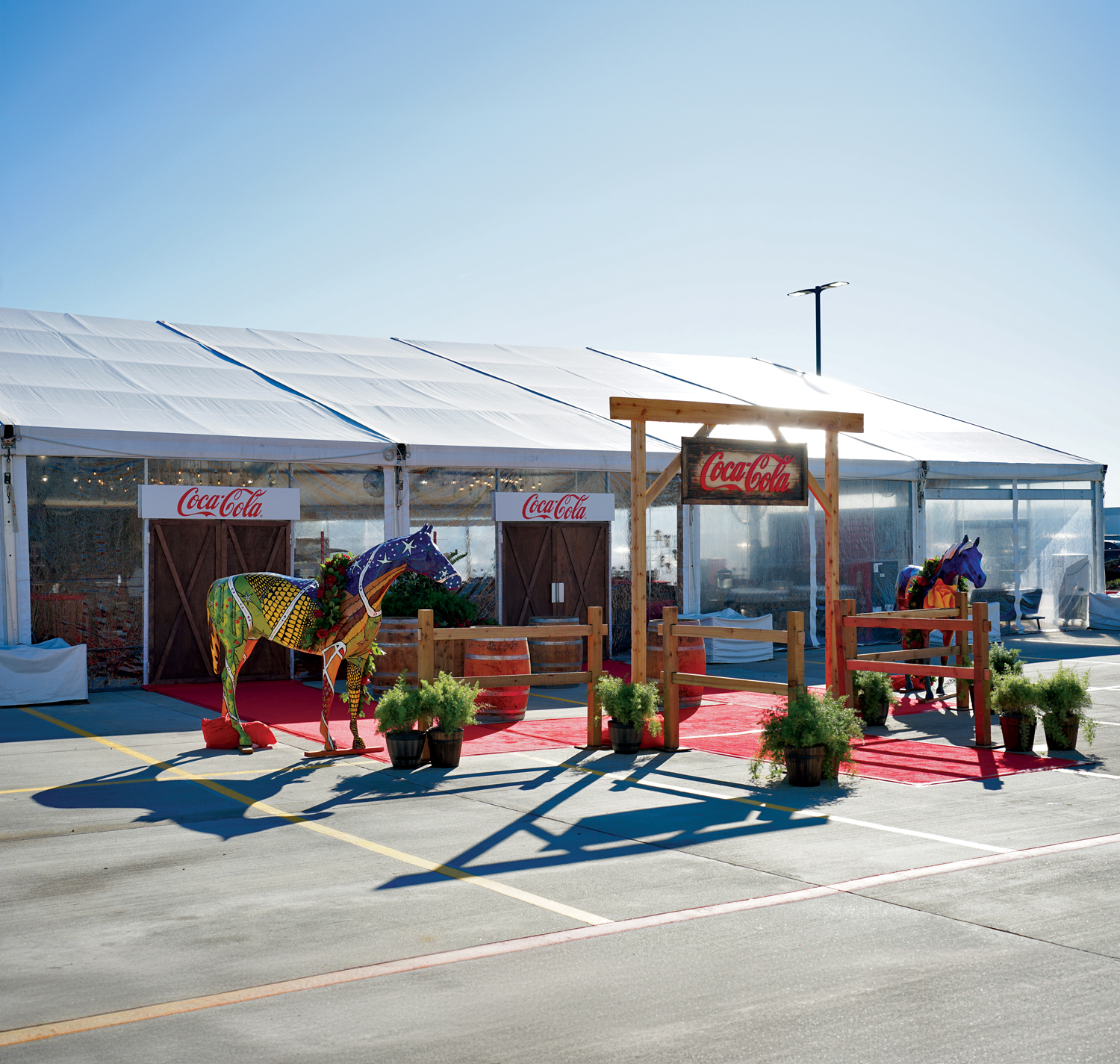 Customizing for Coca-Cola - InTents