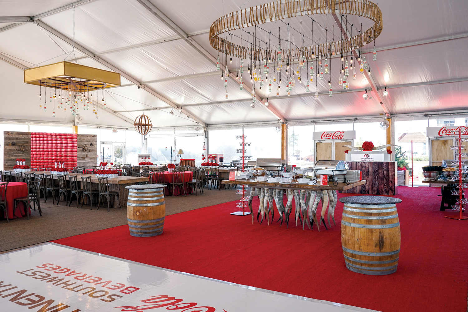 Customizing for Coca-Cola - InTents